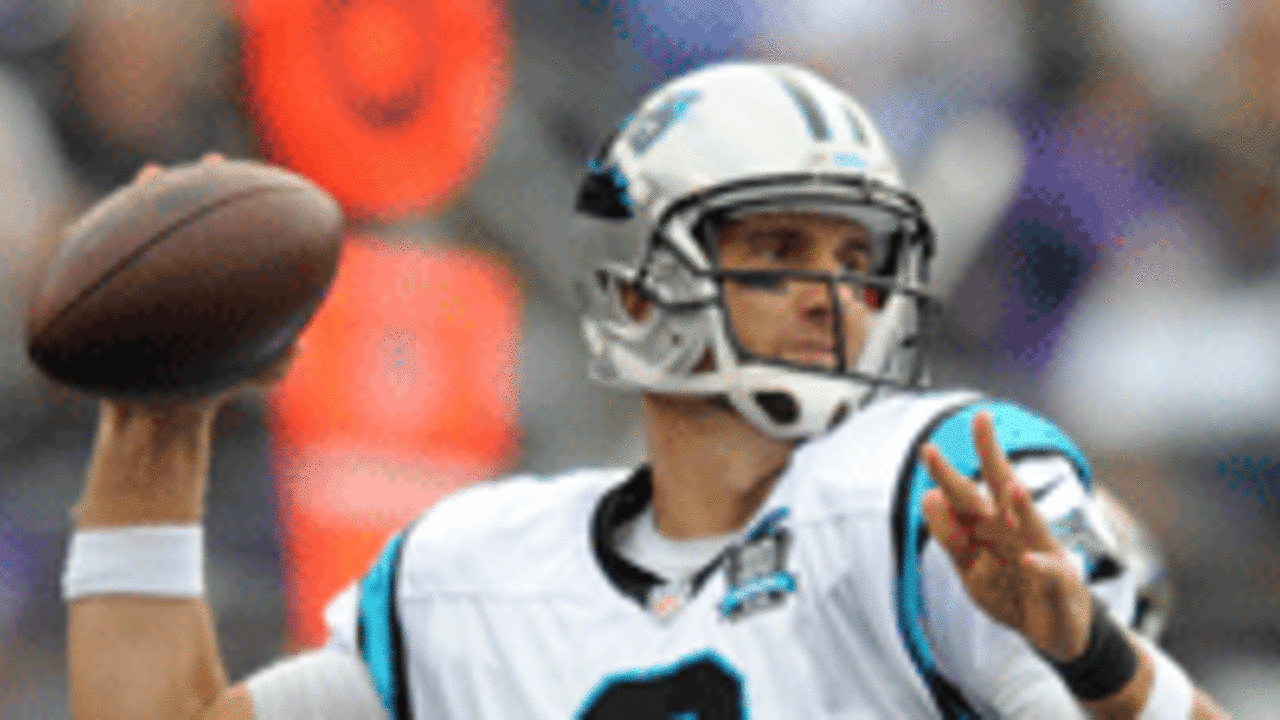 Derek Anderson to start Sunday for Carolina Panthers