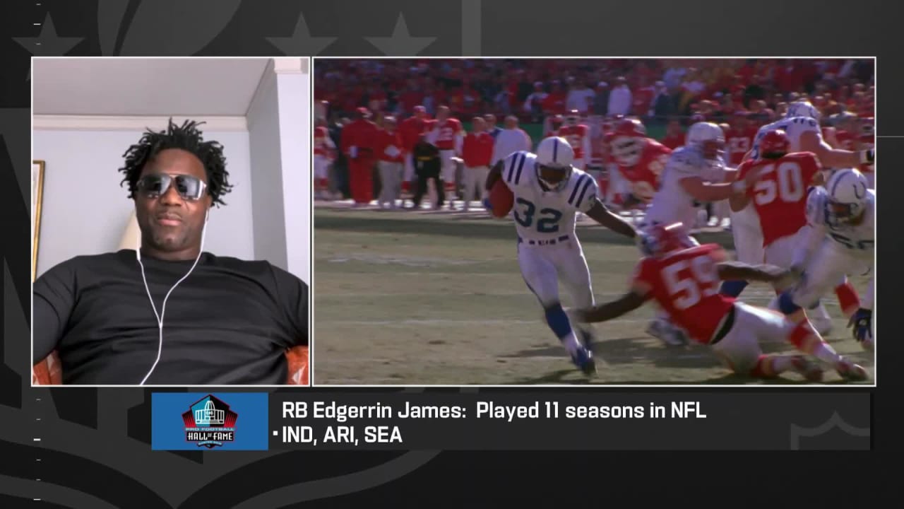 Hall of Fame running back Edgerrin James previews his 'A Football Life ...