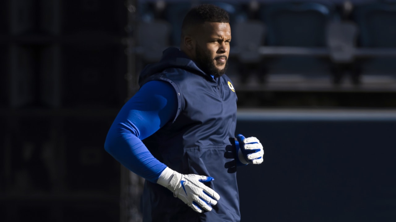 Rams DT Aaron Donald feels 'no pain' after rib injury: 'I feel strong ...