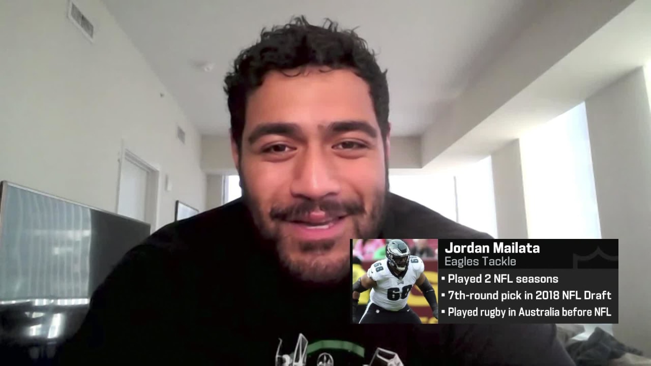 Philadelphia Eagles tackle Jordan Mailata shares his 'The Masked Singer ...