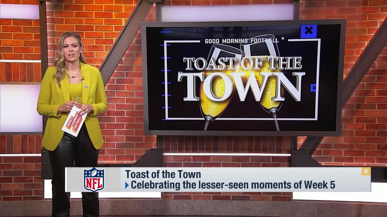NFL Network's Jamie Erdahl's Toast of the Town for Week 5