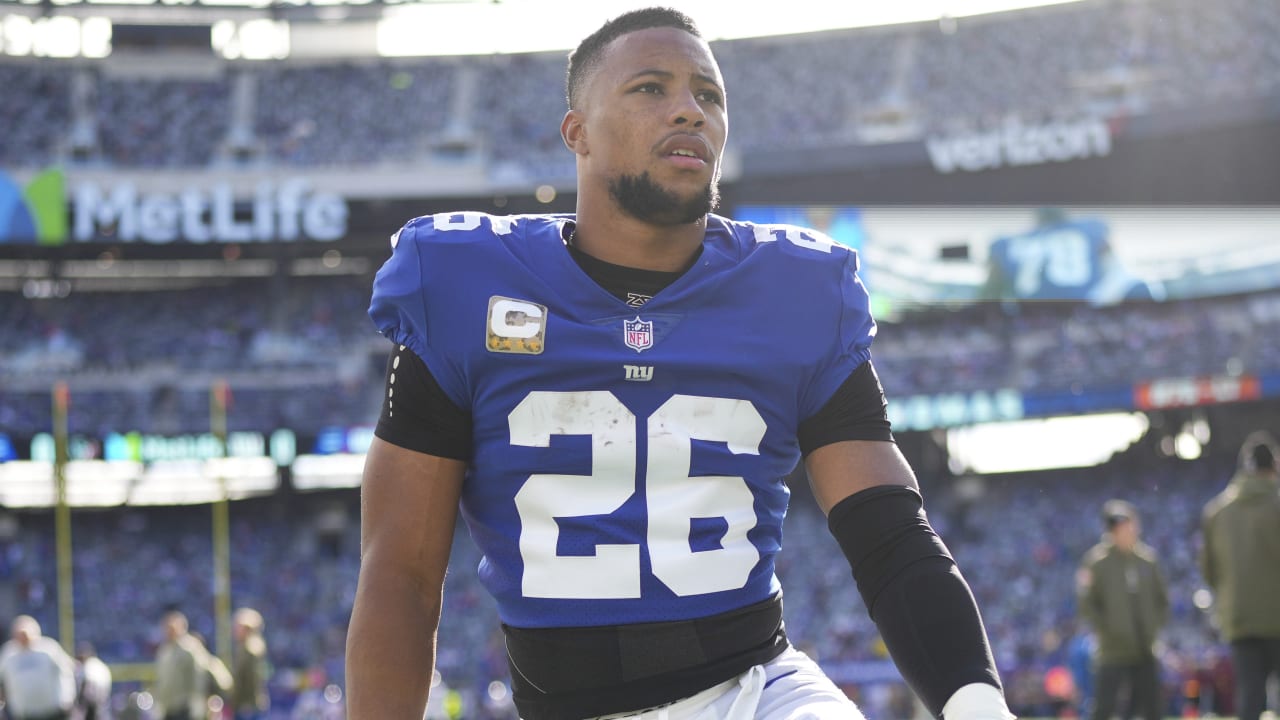 NFL Network's Will Selva: New York Giants running back Saquon Barkley ...