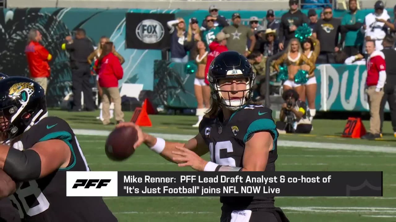PFF's Mike Renner: Jacksonville Jaguars quarterback Trevor Lawrence ...