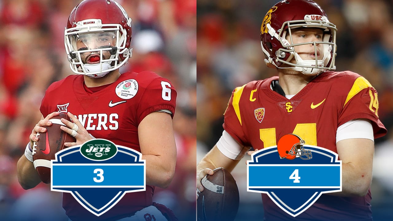 Charles Davis mock draft 2.0: Darnold slips to Browns at No. 4