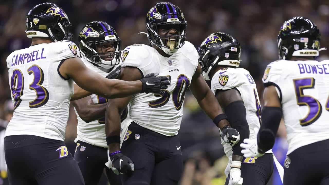 Baltimore Ravens linebacker Justin Houston's relentless effort nets a ...