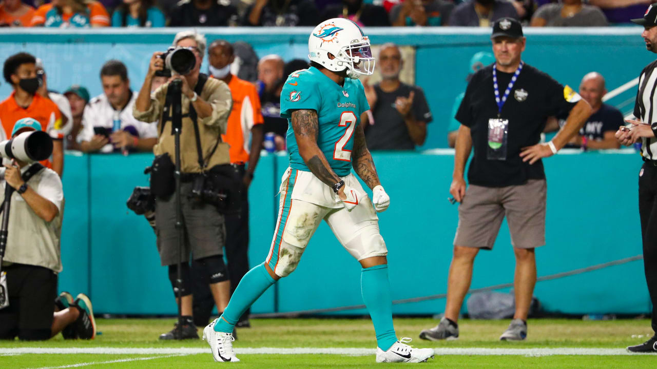 Miami Dolphins wide receiver Albert Wilson couldn't possibly be more ...