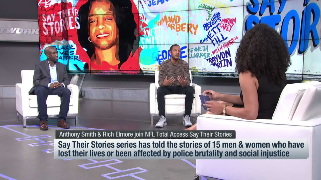 NFL Media's Anthony Smith, Rich Elmore discuss importance of Say Their ...