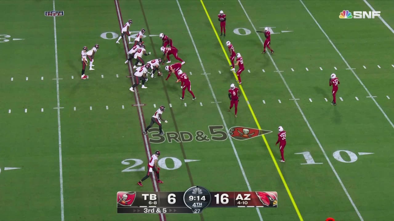 Tampa Bay Buccaneers running back Leonard Fournette gives Arizona ...