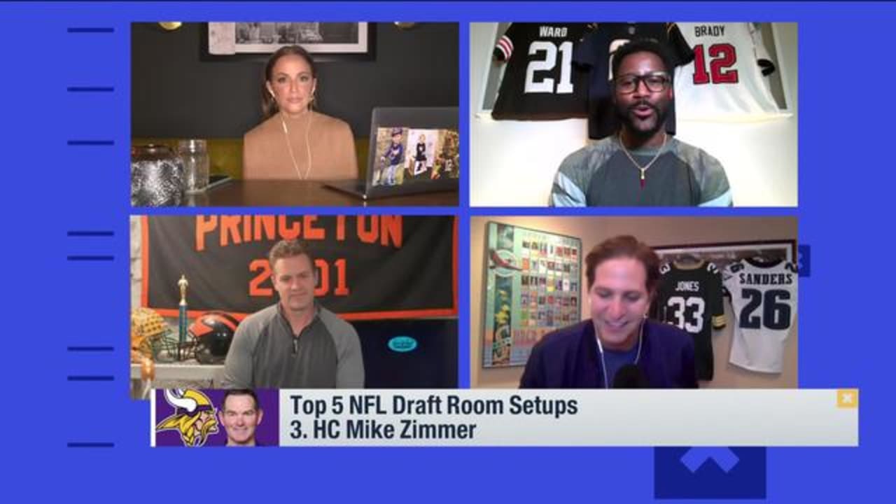 'GMFB's Top 5 NFL draft room setups