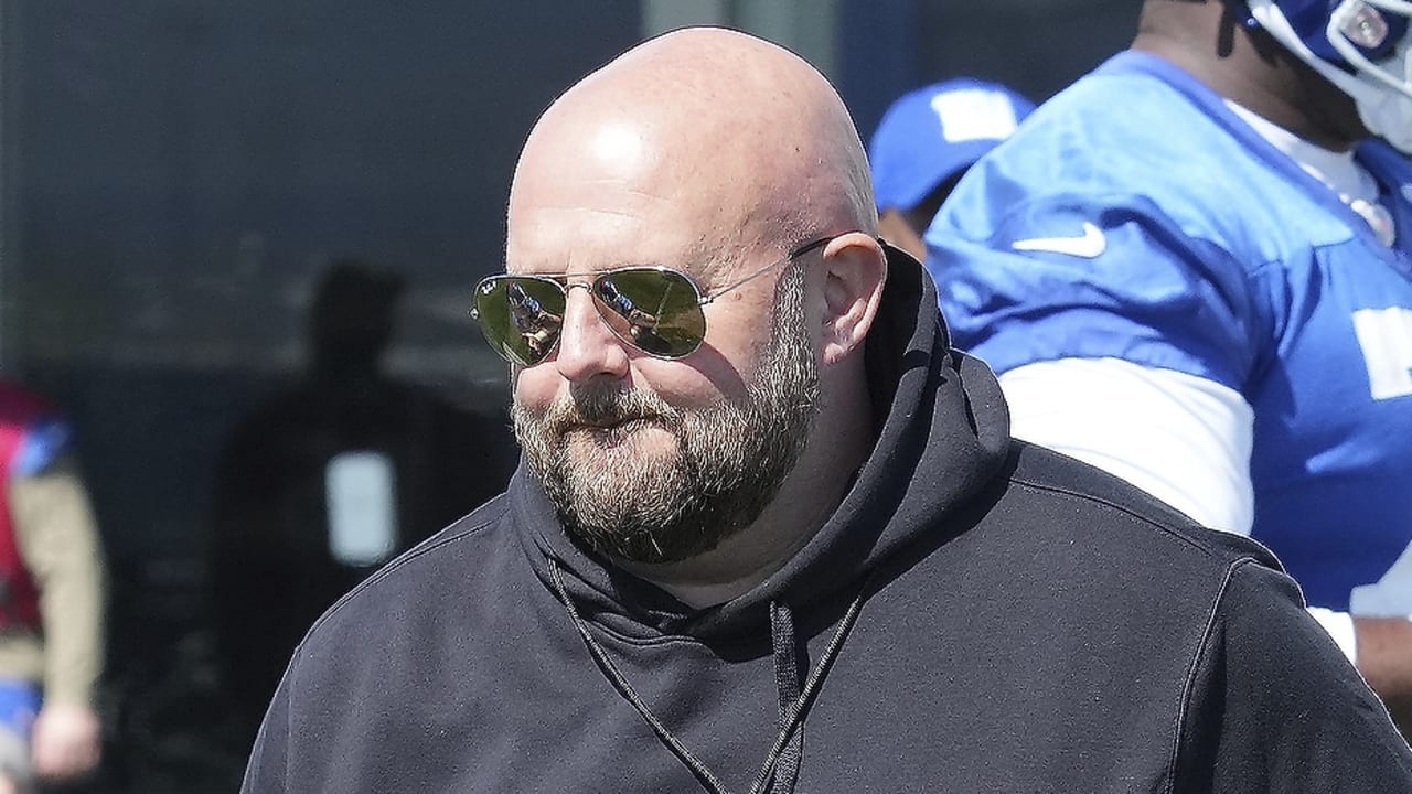 First look: Newly hired New York Giants head coach Brian Daboll mic'd ...