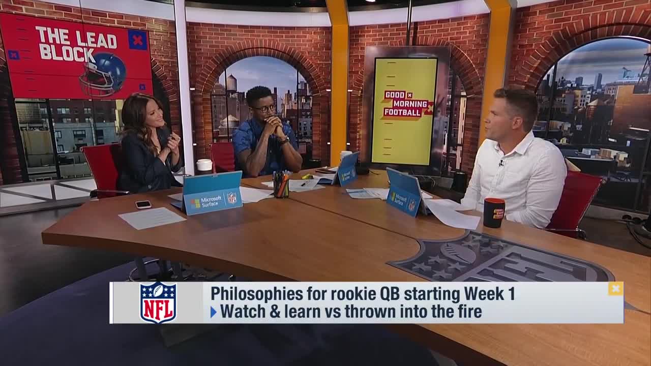 Which training camp quarterback battle is most intriguing?