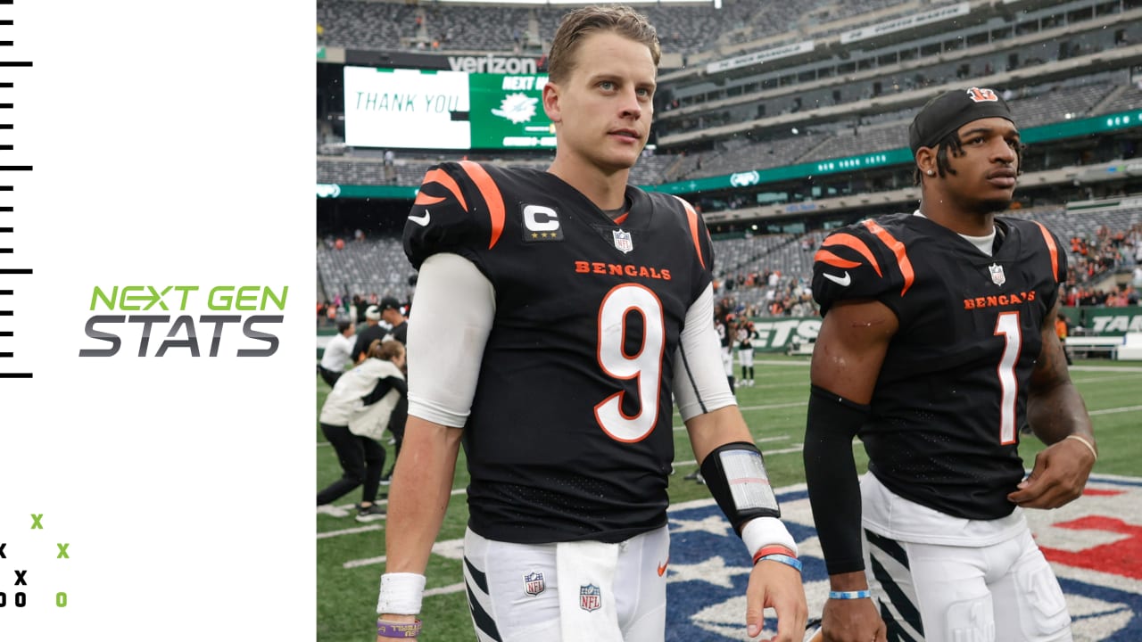 Cincinnati Bengals quarterback Joe Burrow and wide receiver Ja'Marr ...
