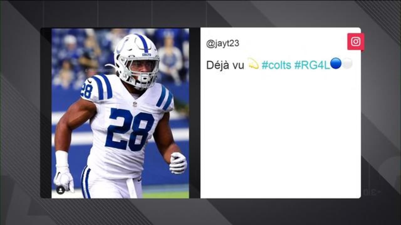Jonathan Taylor reveals new Colts jersey number in Instagram post