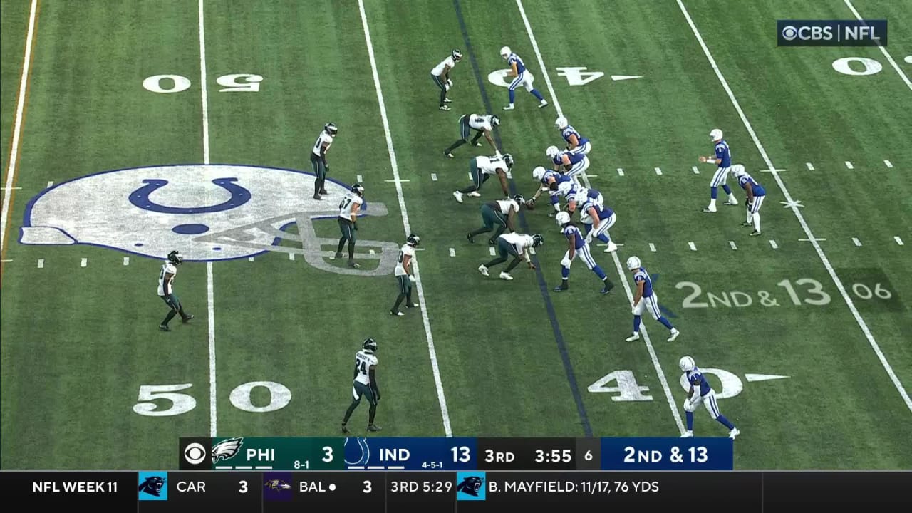 Indianapolis Colts wide receiver Michael Pittman Jr. leaps for 15-yard ...