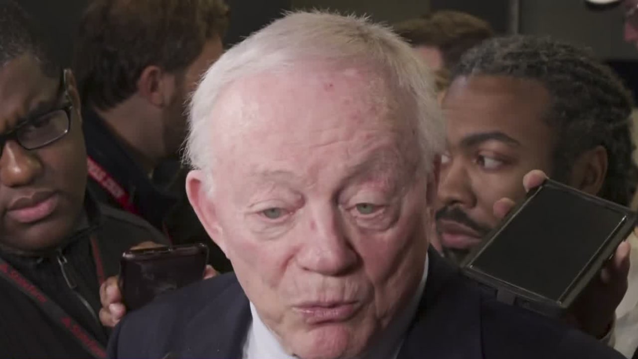 Dallas Cowboys owner Jerry Jones reacts to Cowboys 98-yard comeback ...