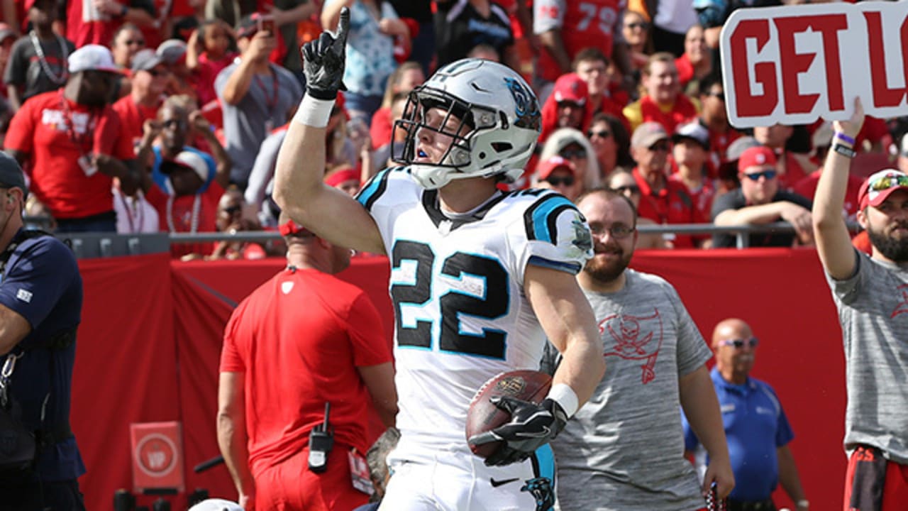 McCaffrey nearly finds end zone on 53-yard sideline run