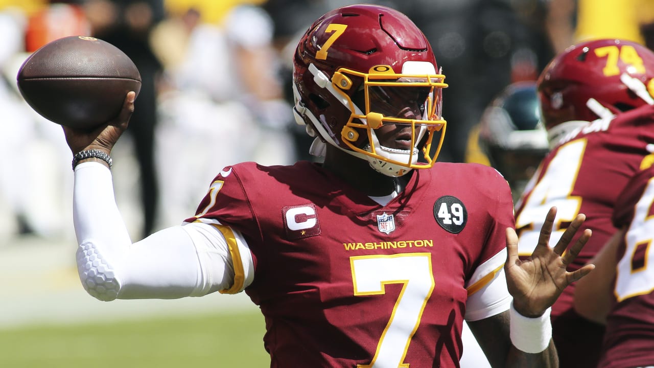 Washington Football Team quarterback Dwayne Haskins gets Washington on ...