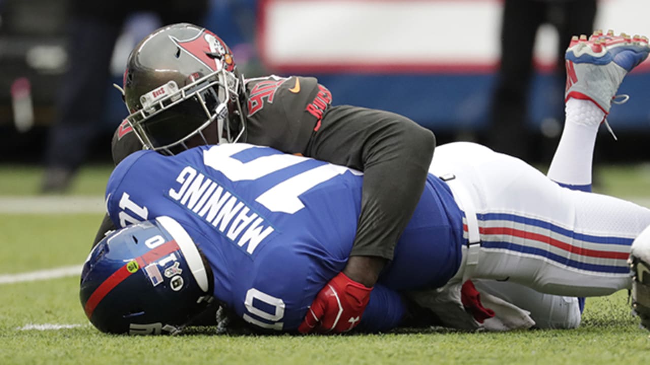 JPP fired up after sack on former teammate Eli Manning