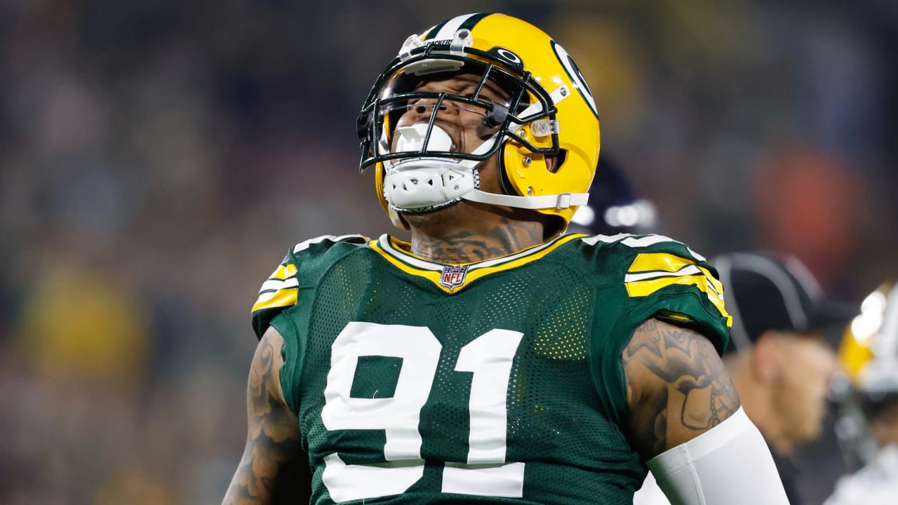 Green Bay Packers outside linebacker Preston Smith secures his second ...