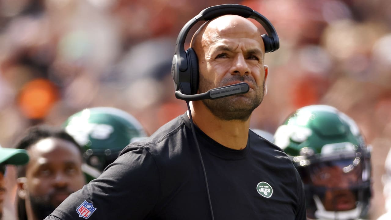 New York Jets head coach Robert Saleh talks 'moving on' from first win ...