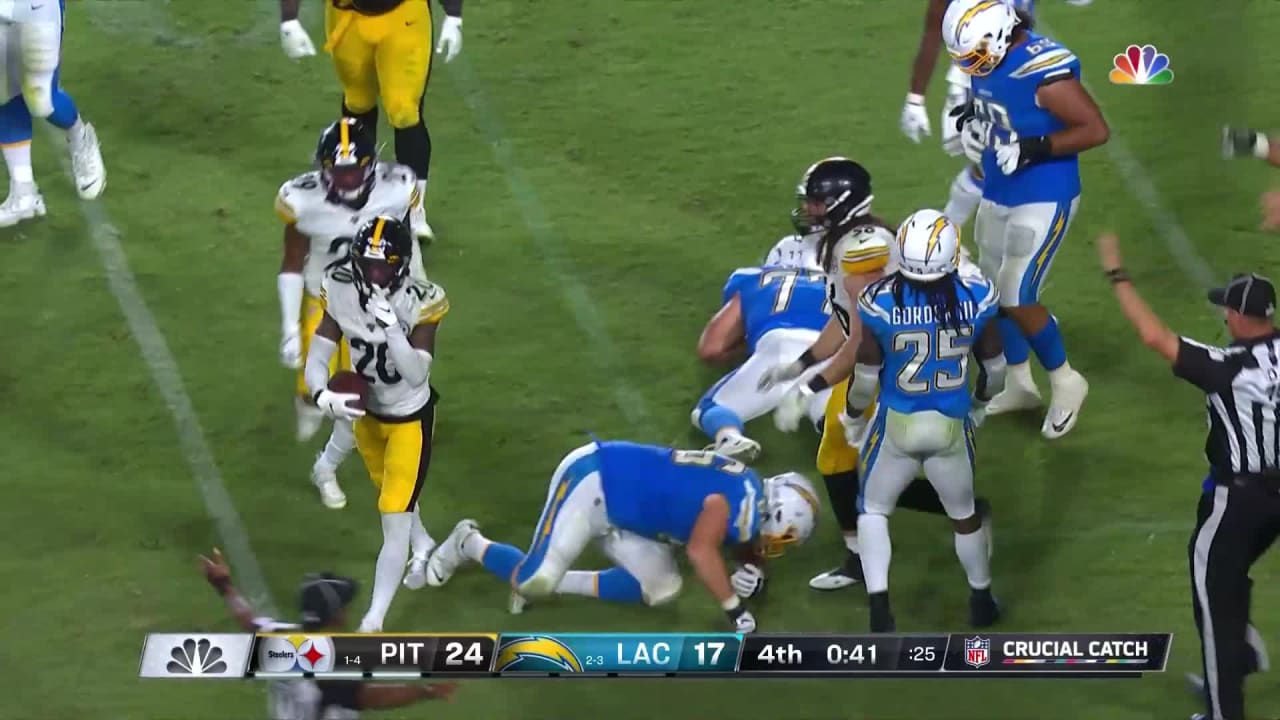 Cameron Sutton intercepts Rivers to secure Steelers' win