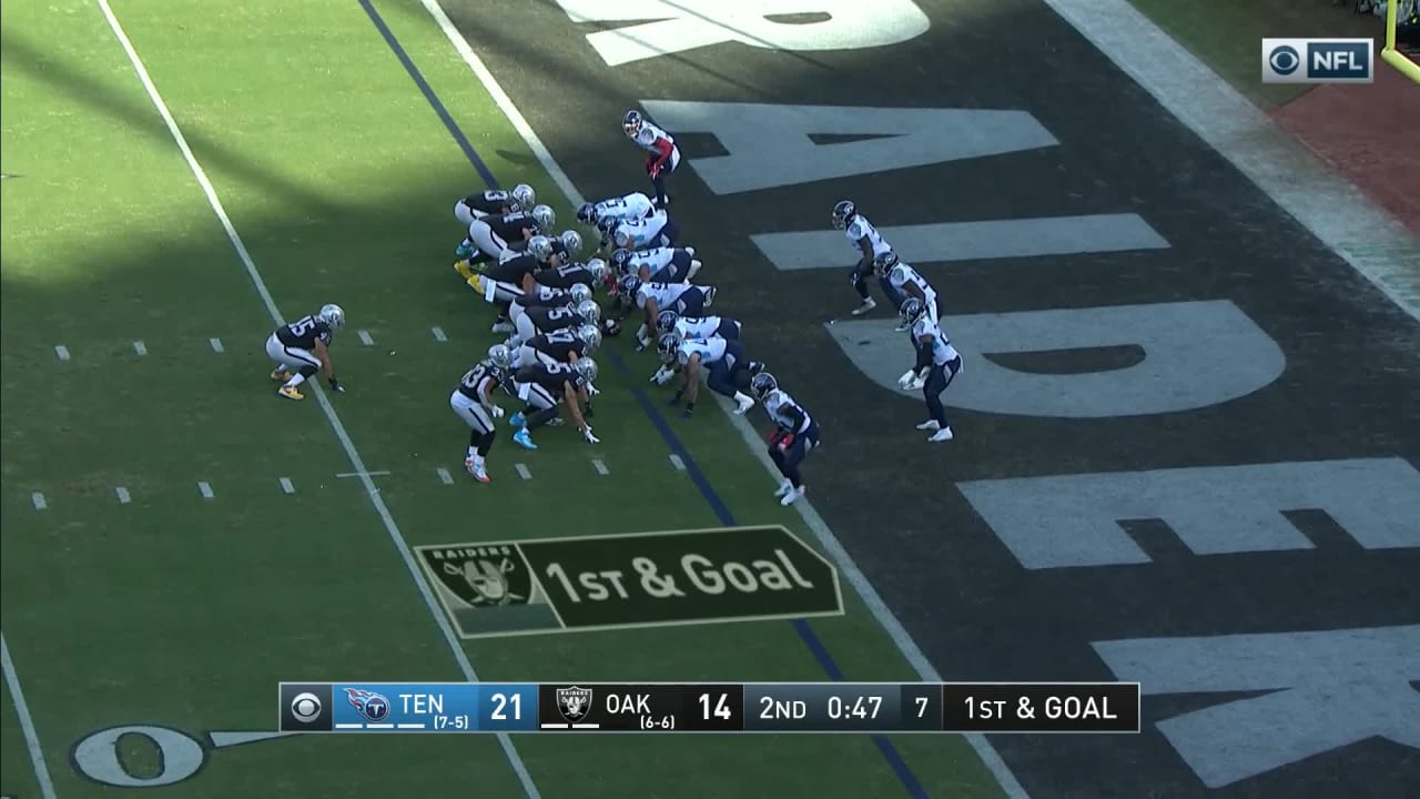 Jayon Brown jumps into Troy Polamalu mode on TFL near goal line