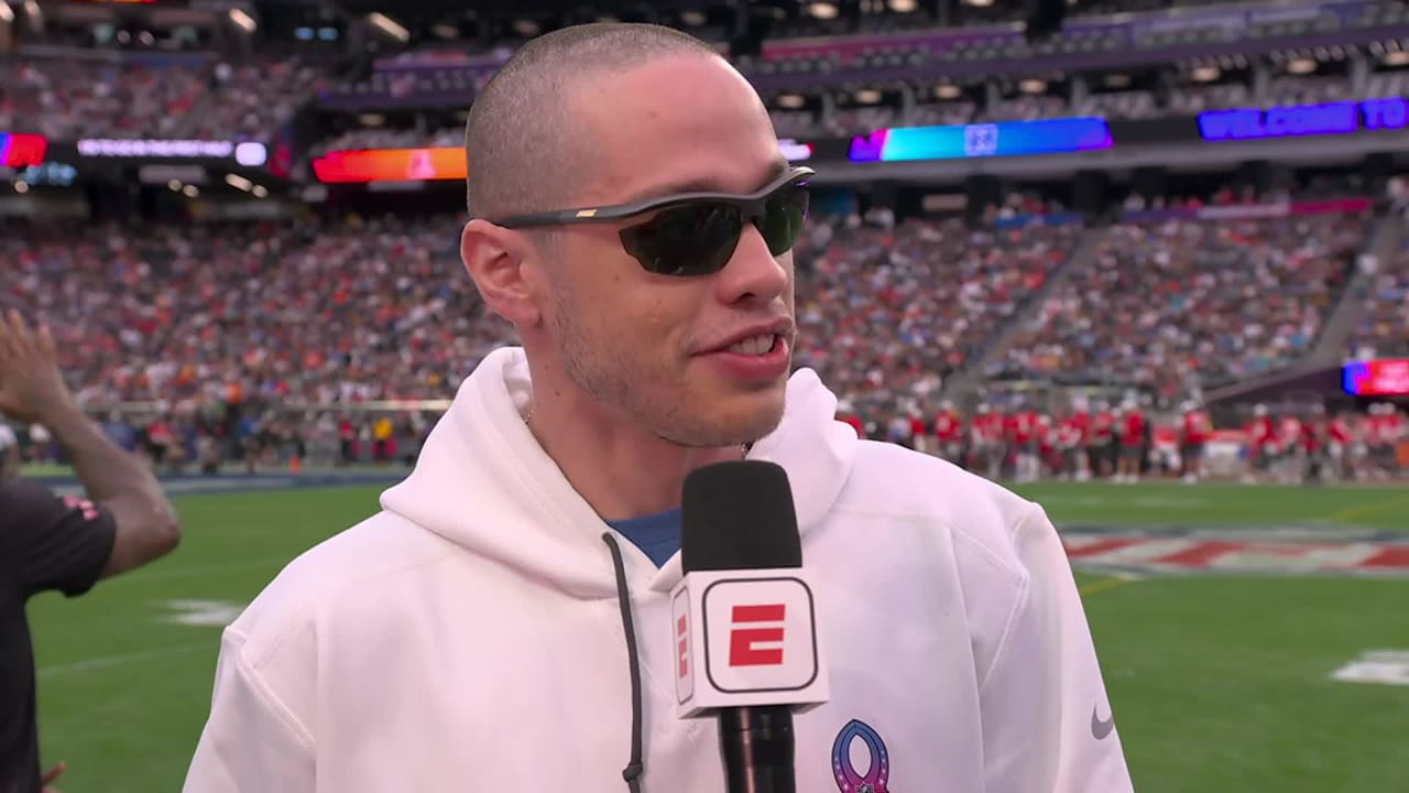 Comedian and actor Pete Davidson discusses Pro Bowl Games experience ...