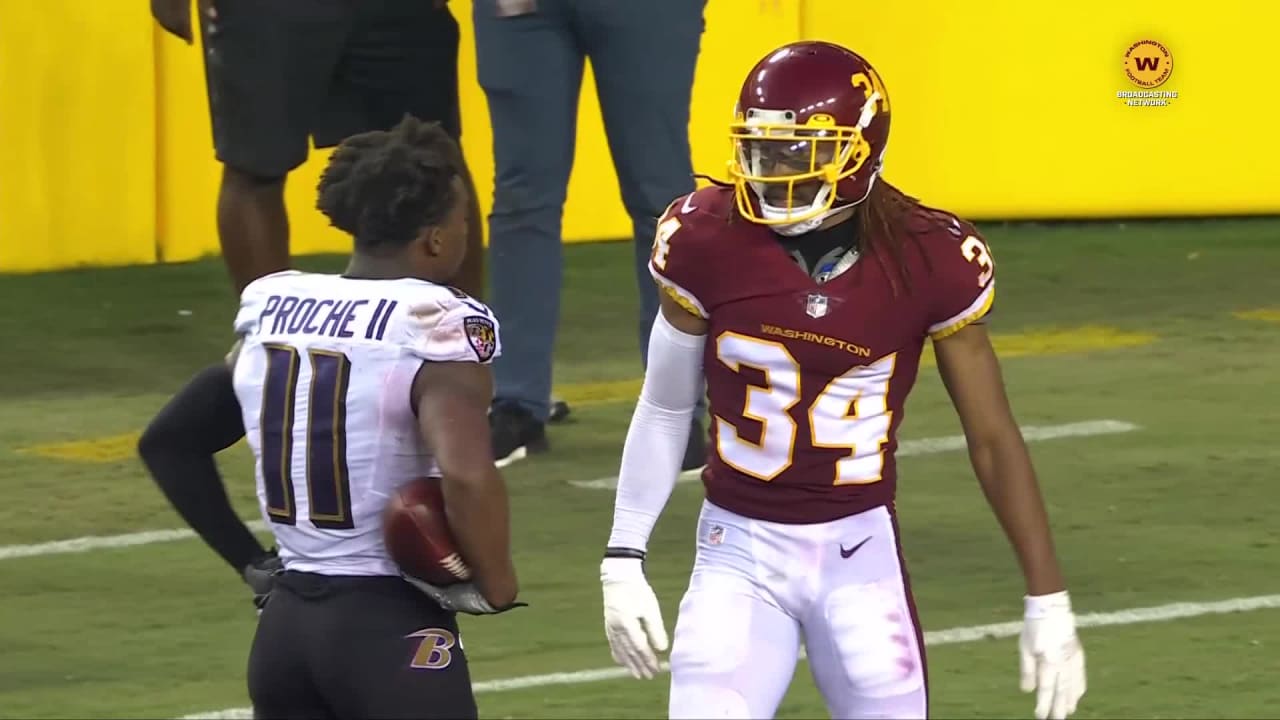 Can't-Miss Play: Baltimore Ravens wide receiver James Proche MOSSES DB ...