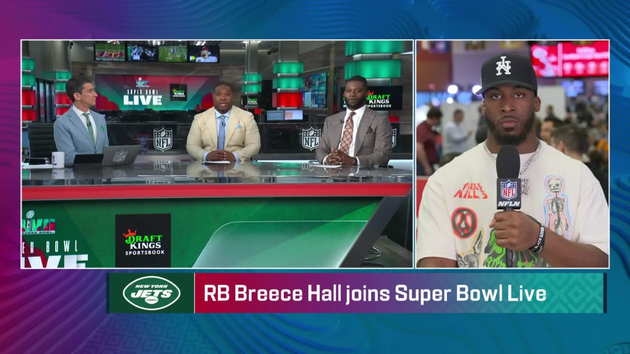 New York Jets running back Breece Hall discusses his health after ACL ...