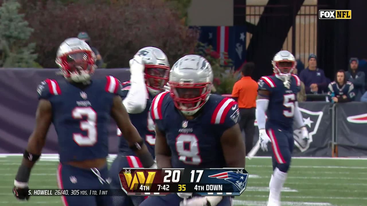 New England Patriots' top plays vs. Washington Commanders | Week 9 New England Patriots' top plays vs. Washington Commanders | Week 9