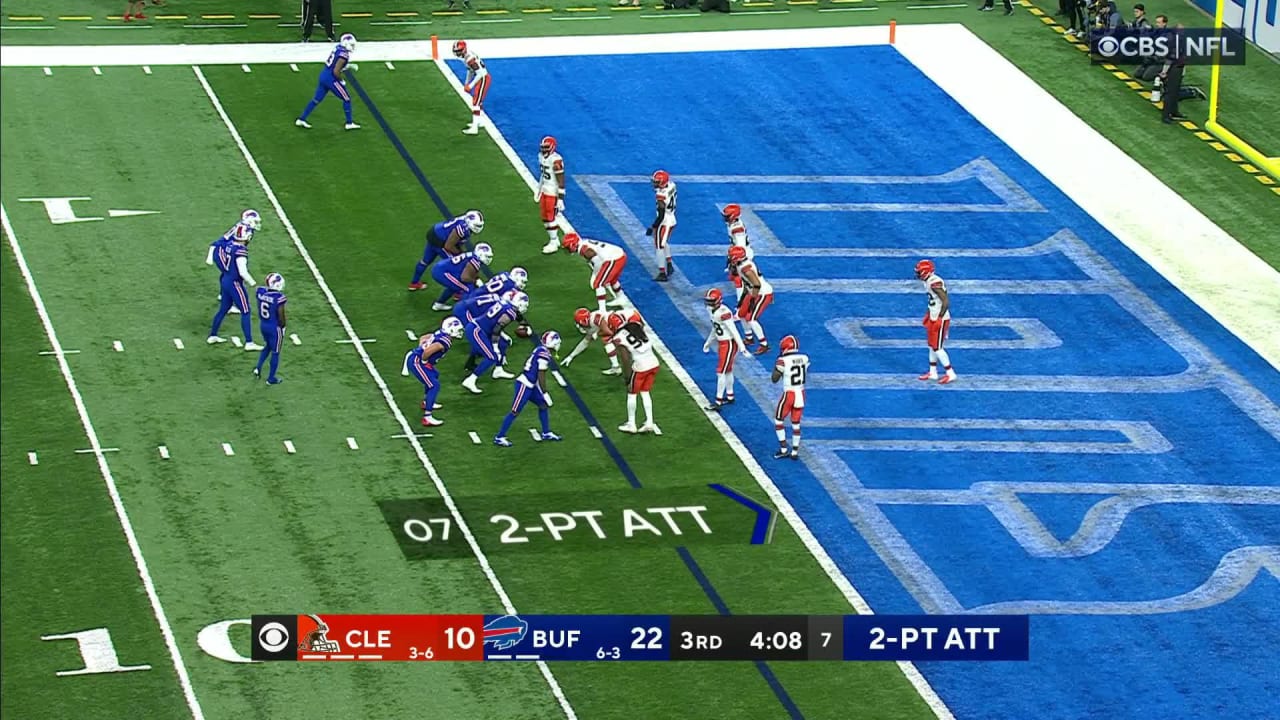 Cleveland Browns safety John Johnson III's hit-stick tackle on Buffalo ...