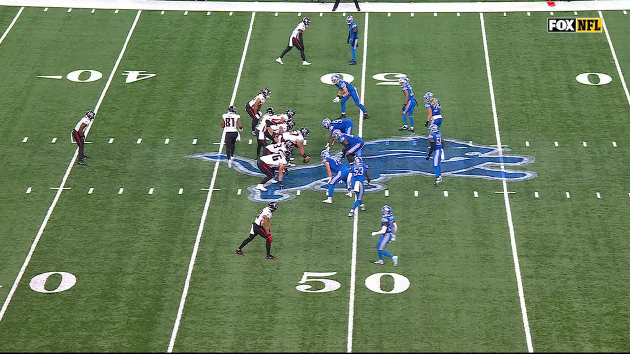 Detroit Lions safety Brian Branch corrals Atlanta Falcons running back ...