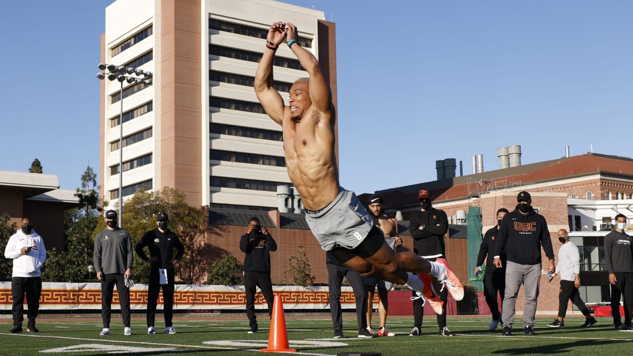 USC's Amon-Ra St. Brown and Alijah Vera-Tucker show explosiveness on ...