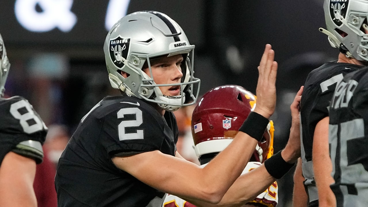 Las Vegas Raiders kicker Daniel Carlson puts Raiders in lead with 37-yd FG