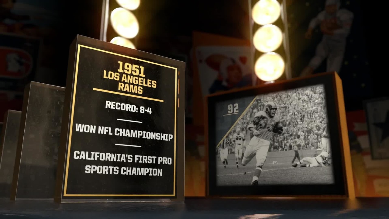 'NFL 100 Greatest' Teams, No. 92: 1951 Los Angeles Rams
