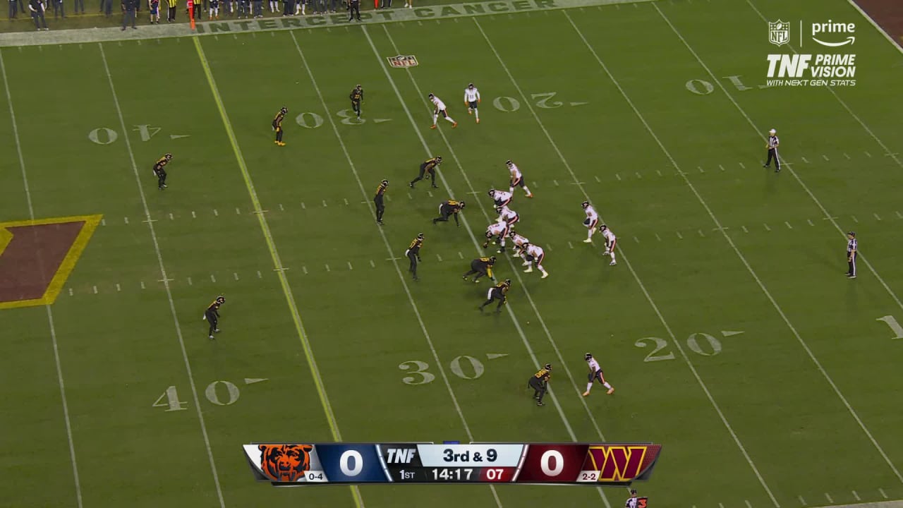 Every catch from Chicago Bears wide receiver DJ Moore's 230-yard, 3-TD ...