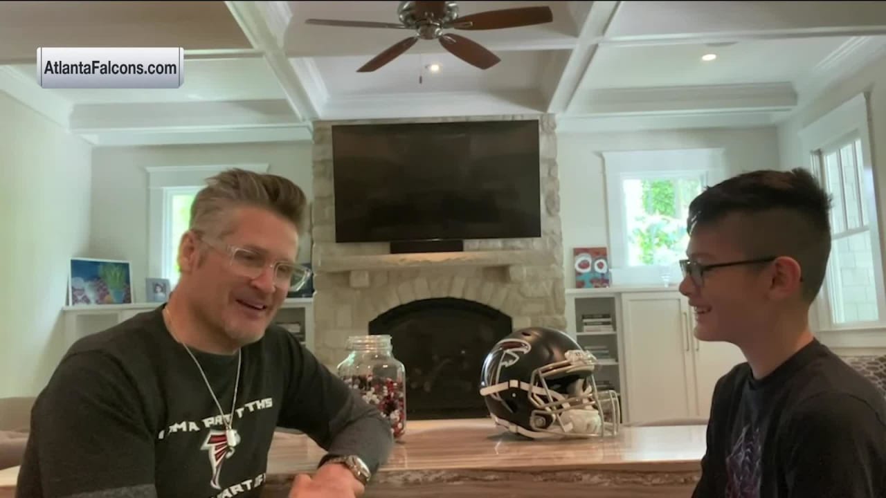 Falcons GM gets interviewed by his son after 2020 draft