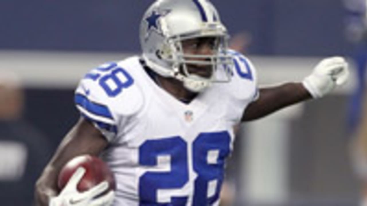 Felix Jones practices; Phillip Tanner in Cowboys' mix