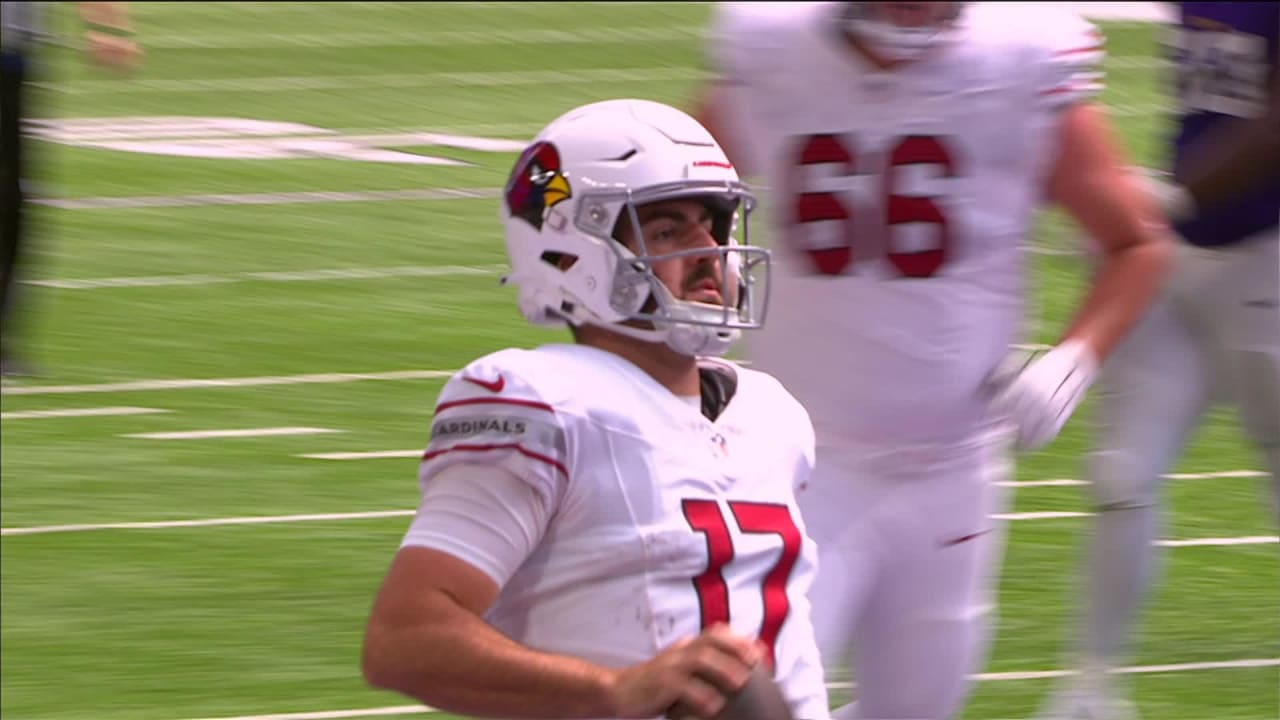 Arizona Cardinals quarterback David Blough caps off 5-yard rush TD via ...