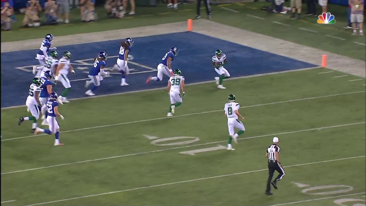 Luke Falk connects with Greg Dortch for goal-line TD