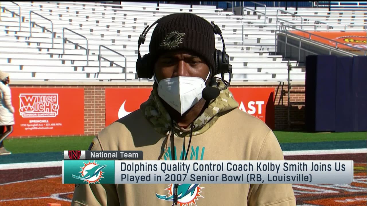 Miami Dolphins quality control coach Kolby Smith talks his past ...