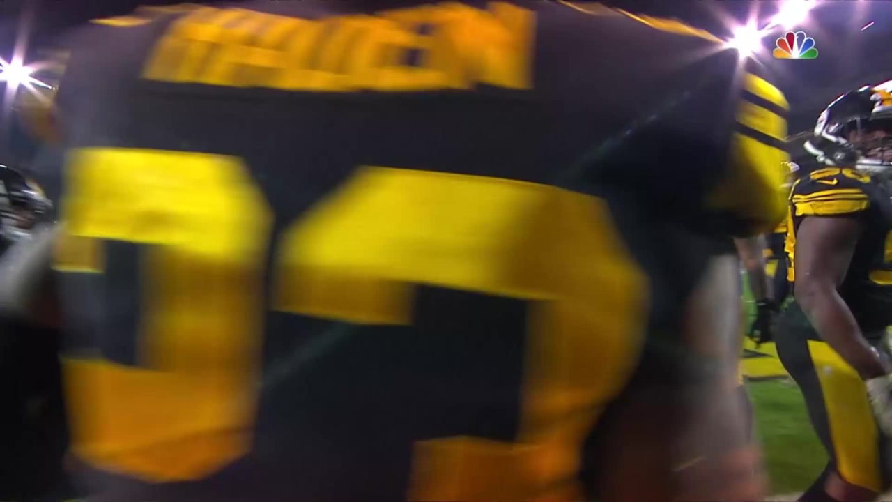 Steven Nelson returns tipped Josh Allen interception 33 yards