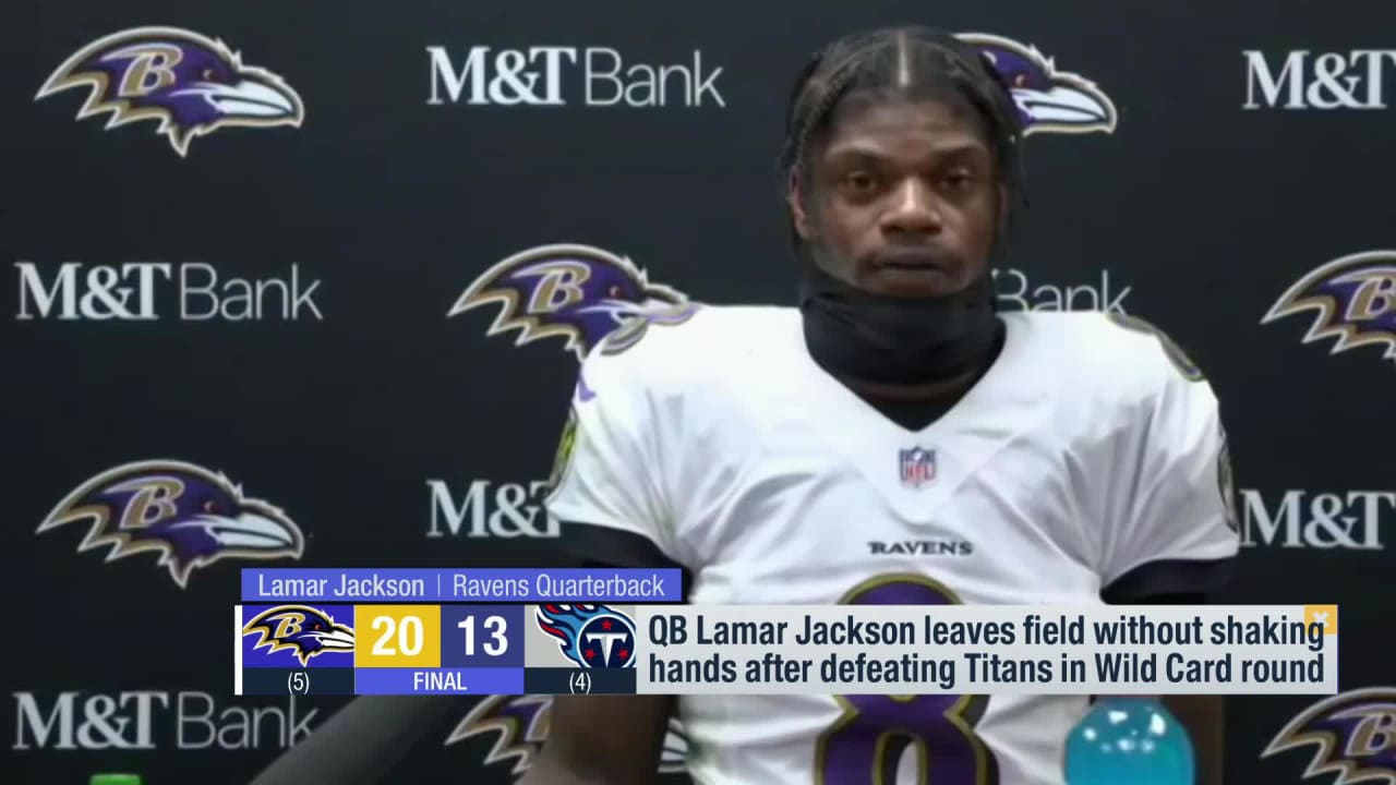 Baltimore Ravens QB Lamar Jackson explains his decision to leave field ...