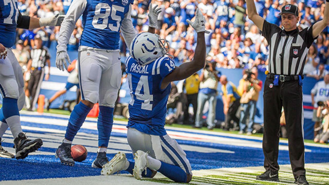 Rookie Zach Pascal catches first regular-season TD of his career