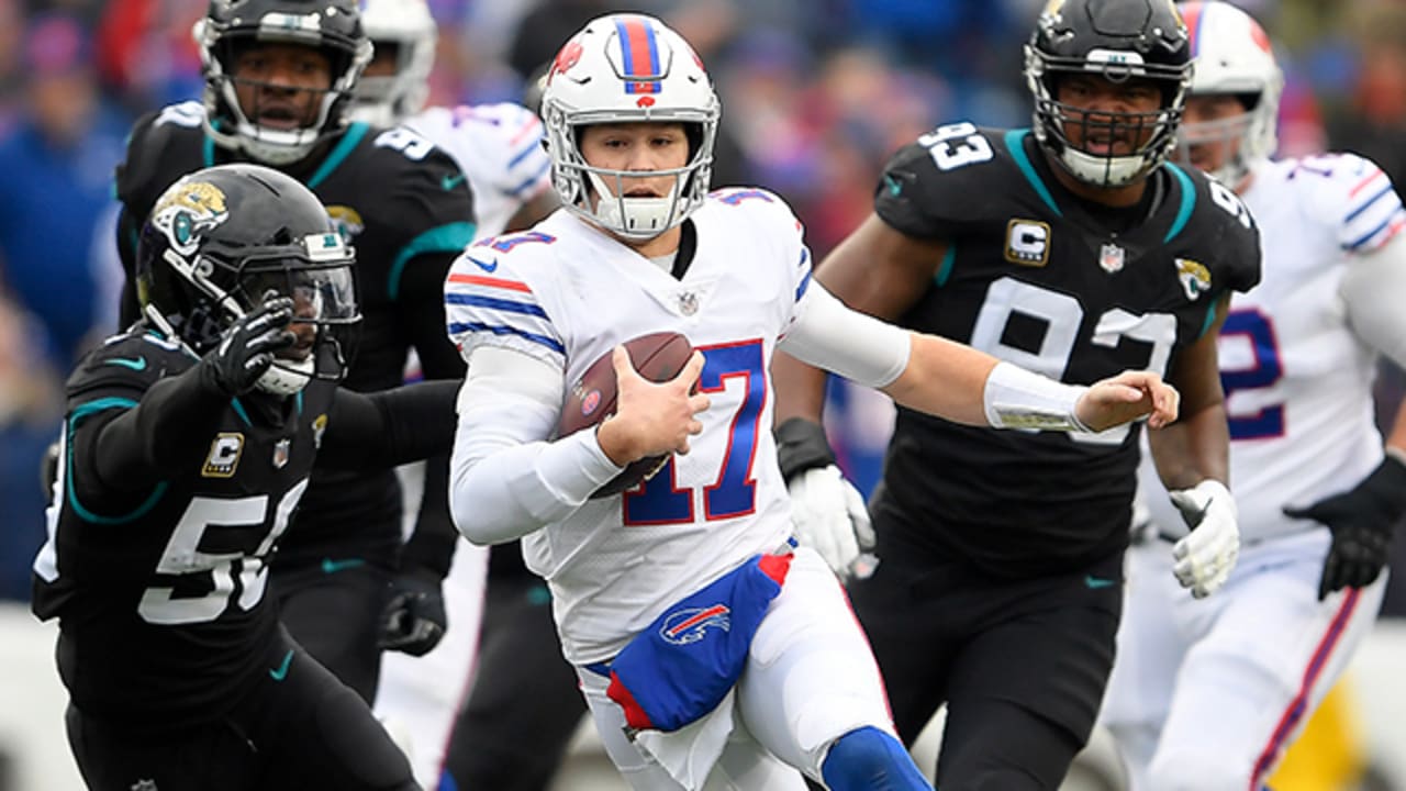 Josh Allen turns scramble into 45-yard run