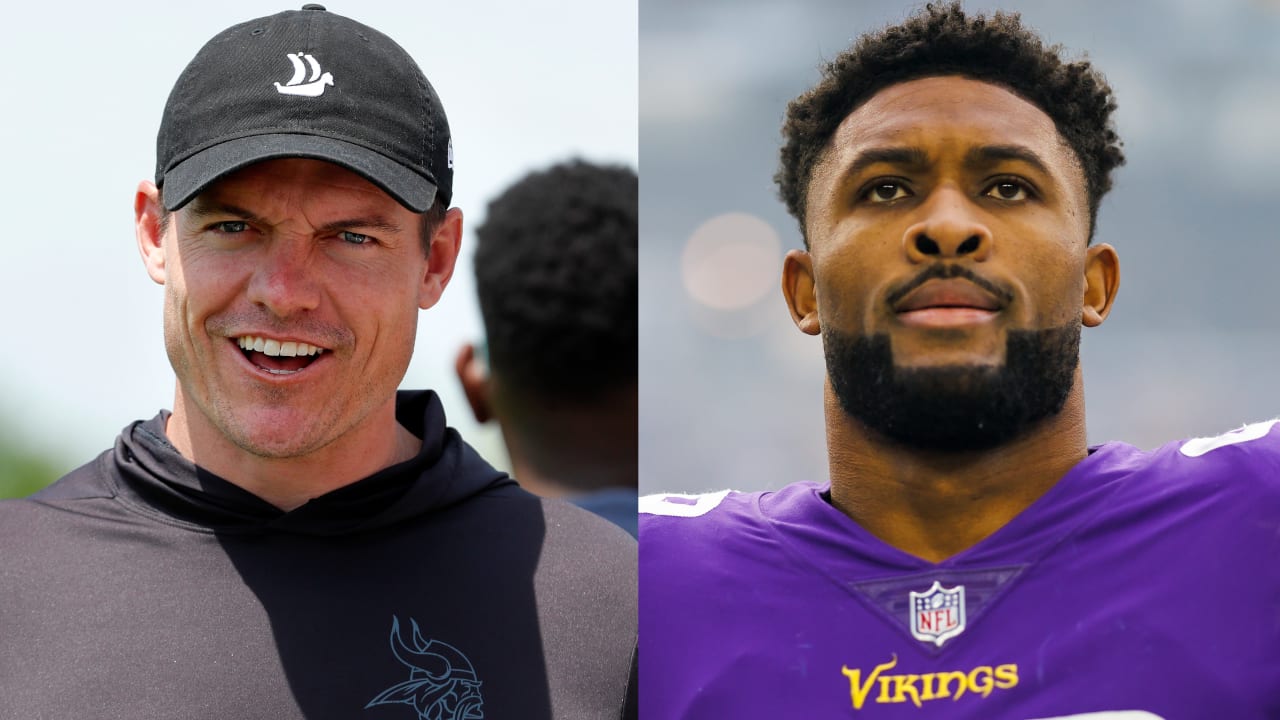 Minnesota Vikings head coach Kevin O'Connell addresses linebacker ...