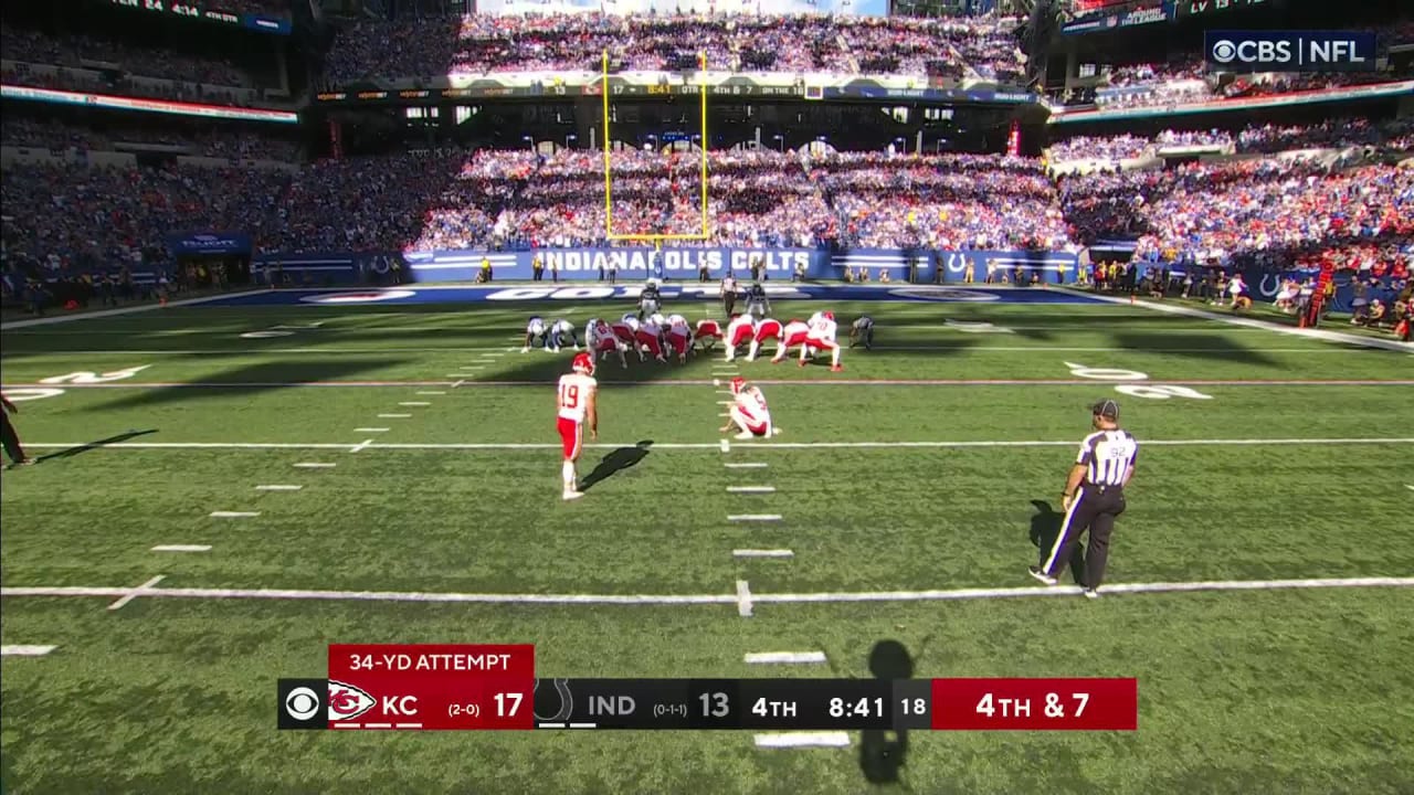 Kansas City Chiefs kicker Matt Ammendola misses 34-yard field goal wide ...