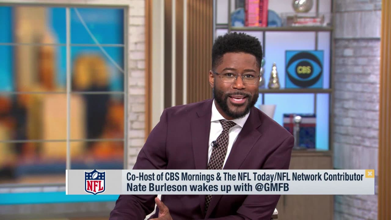 CBS Mornings' host Nate Burleson reveals his favorite toe drag swag from Week 15