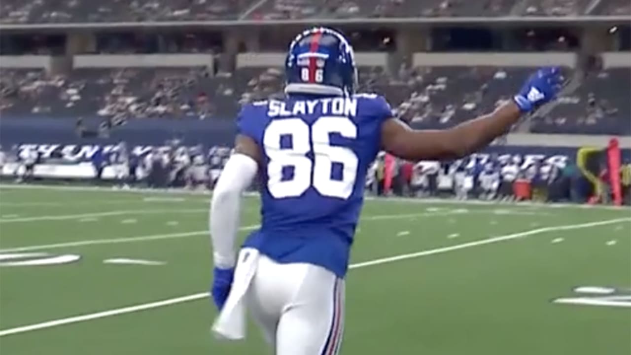 New York Giants' flea-flicker results in masterful toe-tap catch from ...