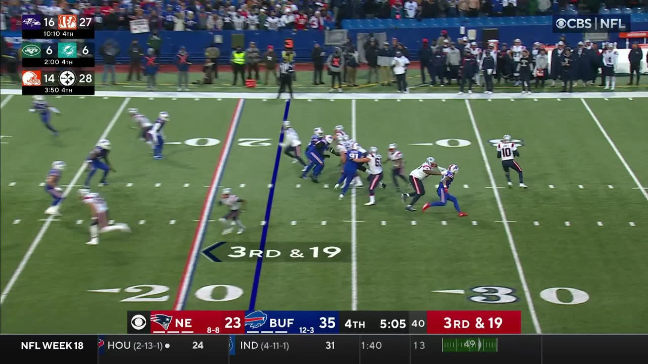 Buffalo Bills linebacker Matt Milano makes pivotal INT at the goal line ...